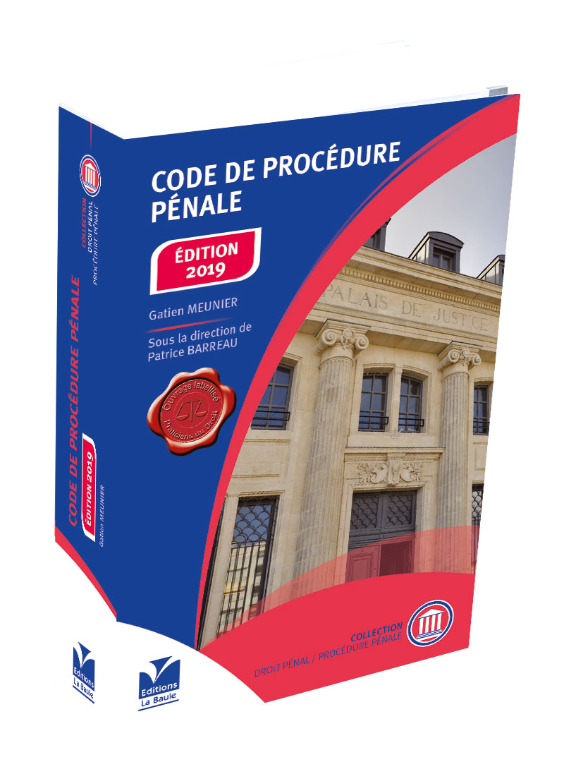Droit P nal Code De Proc dure P nale Edition 2019